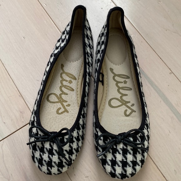Lily | Shoes | Lilys Girls Womens Black White Leather Knit Shoes | Poshmark
